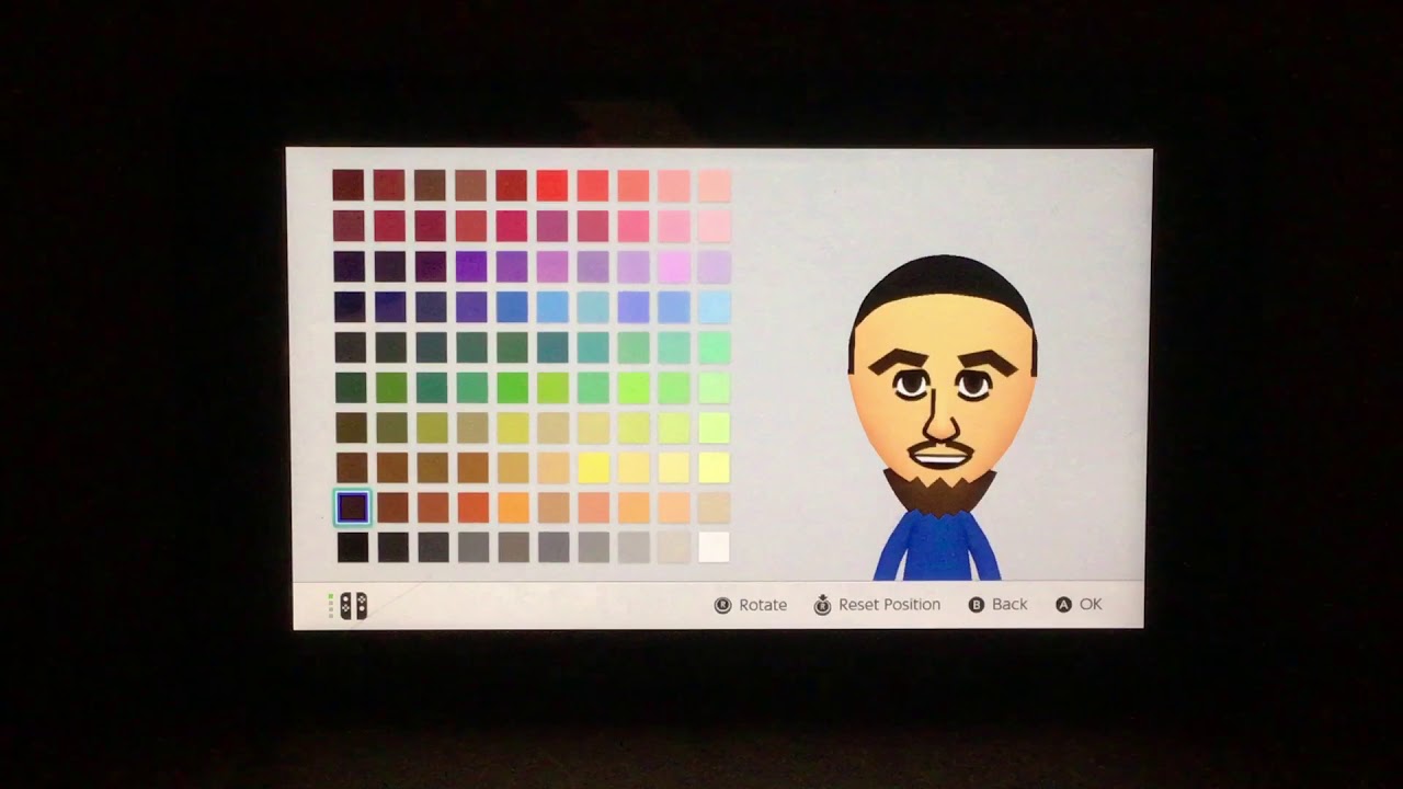 How to make a Stephen curry mii - YouTube