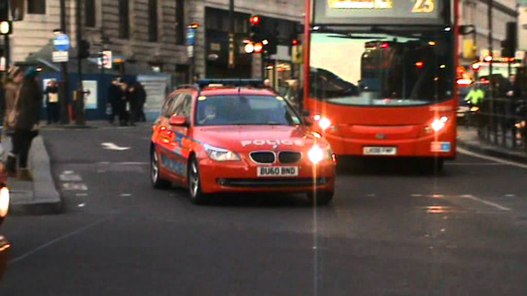 Metropolitan Police BMW 525D Touring Armed Response Vehicle DPG On An ...