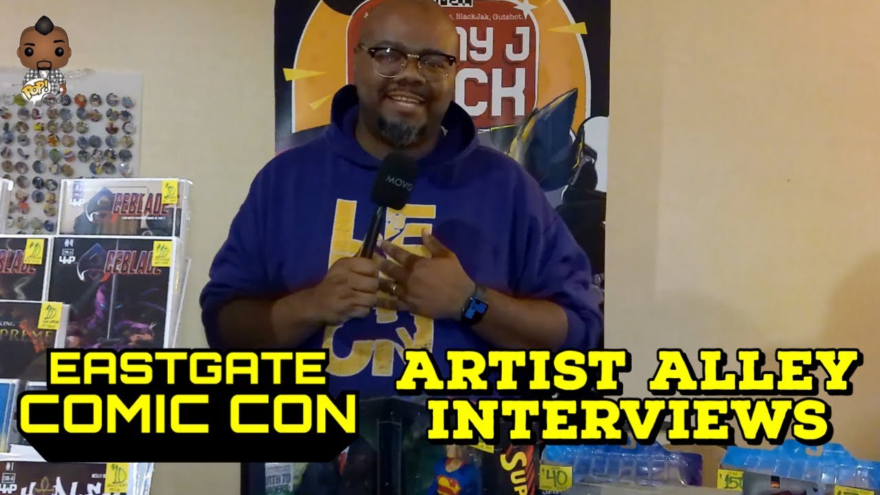 Eastgate Comic Con Artist Alley - YouTube