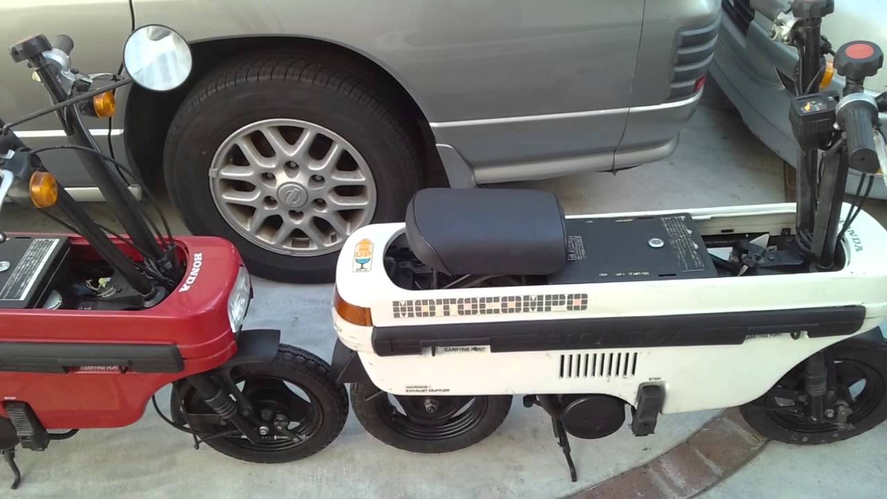 HONDA MOTOCOMPO - YouTube