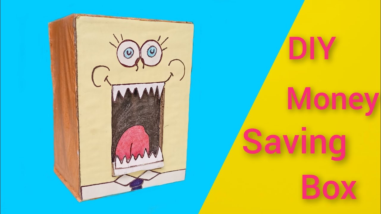 Cardboard Money Box || Amazing DIY Money Box Idea || How To Make ...