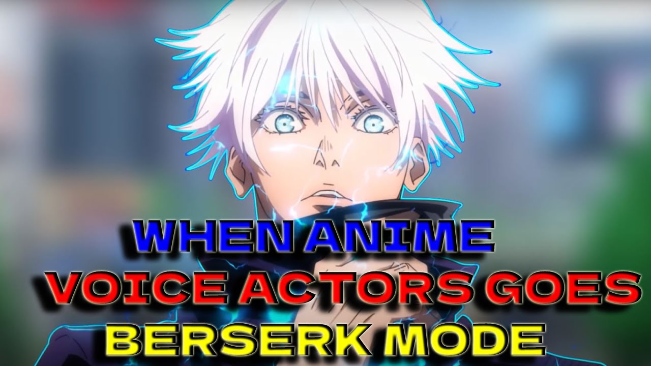 WHEN ANIME VOICE ACTORS GO BERSERK MODE || madara voice actor japanese ...