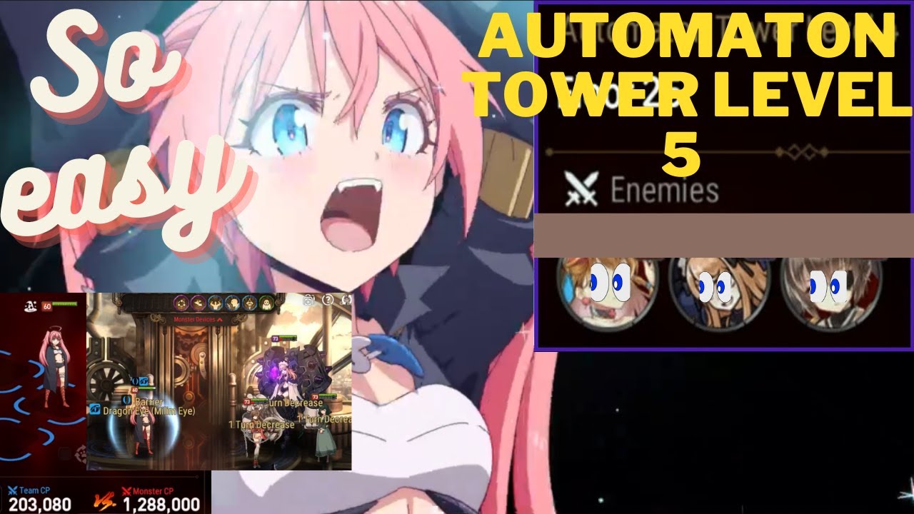 Epic 7 - MIlim Nava auto solo Automaton Tower Floor 25 [nickel season ...