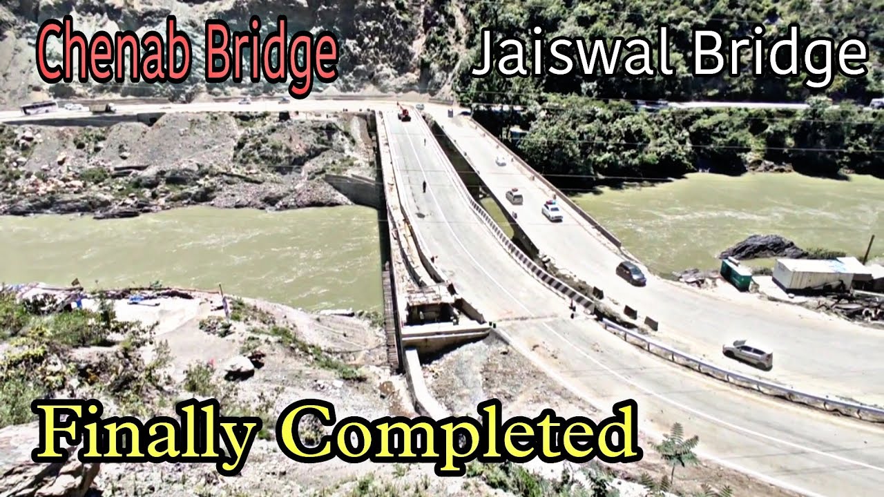 Chenab Bridge | Nh44 | Jaiswal Bridge Karol Ramban | Jammu Srinagar ...