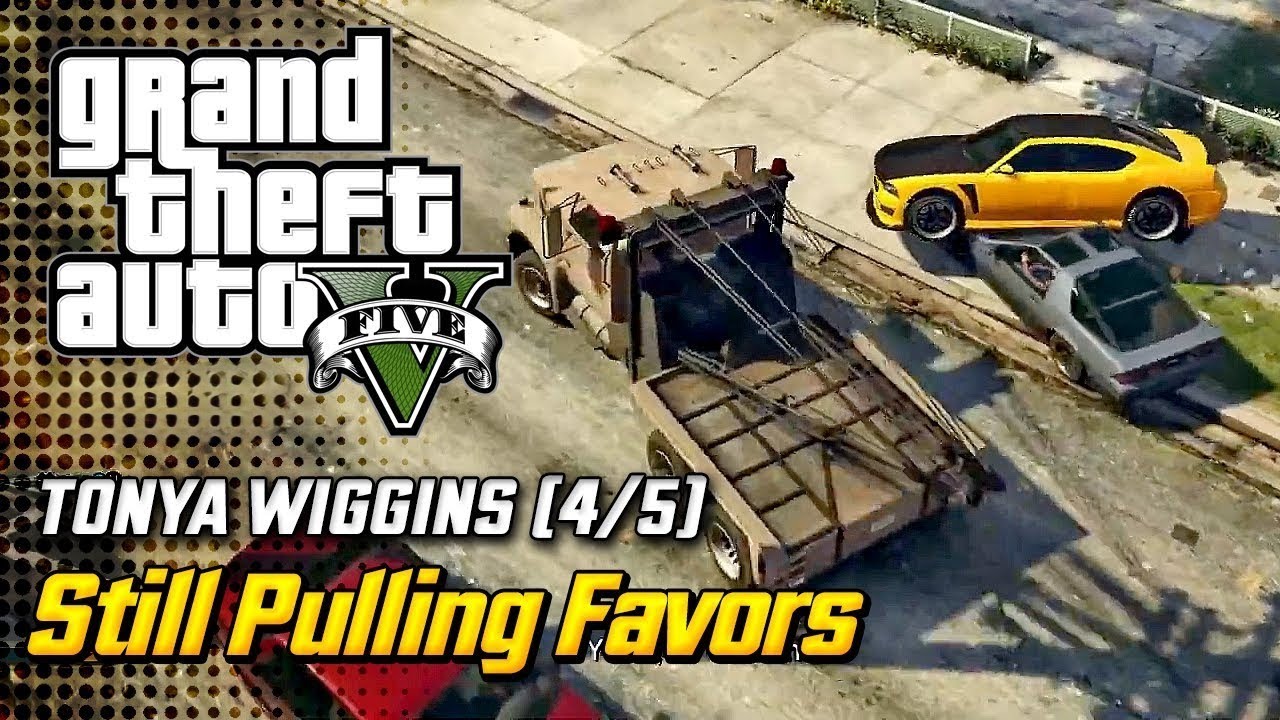 Pulling Favors Mission | Chop Mission | GTA 5 Gameplay #4 - YouTube
