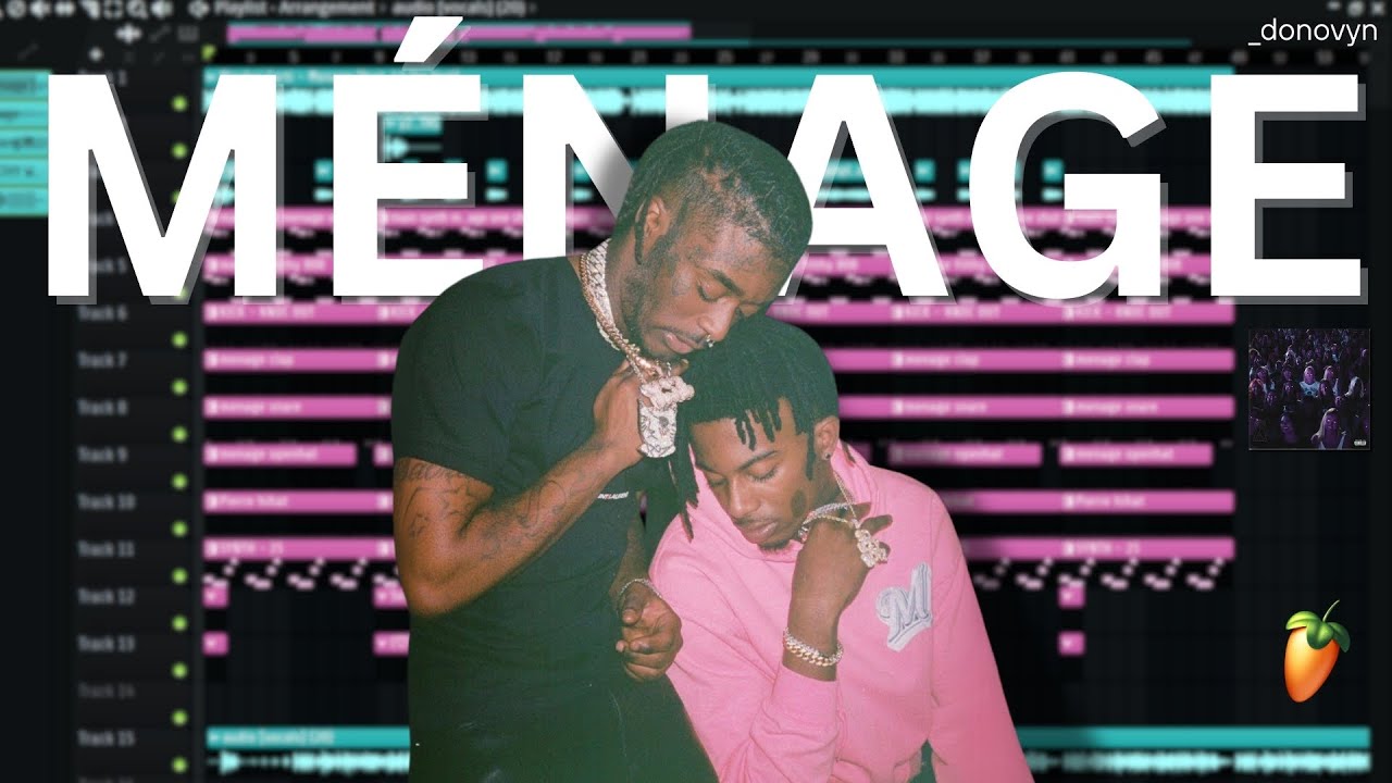 How 'Menage' by Playboi Carti and Lil Uzi vert was made [free flp ...