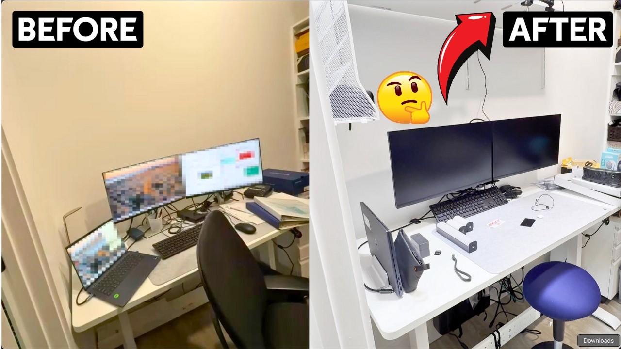 Goodbye BORING Office, Hello Creator Closet! - YouTube