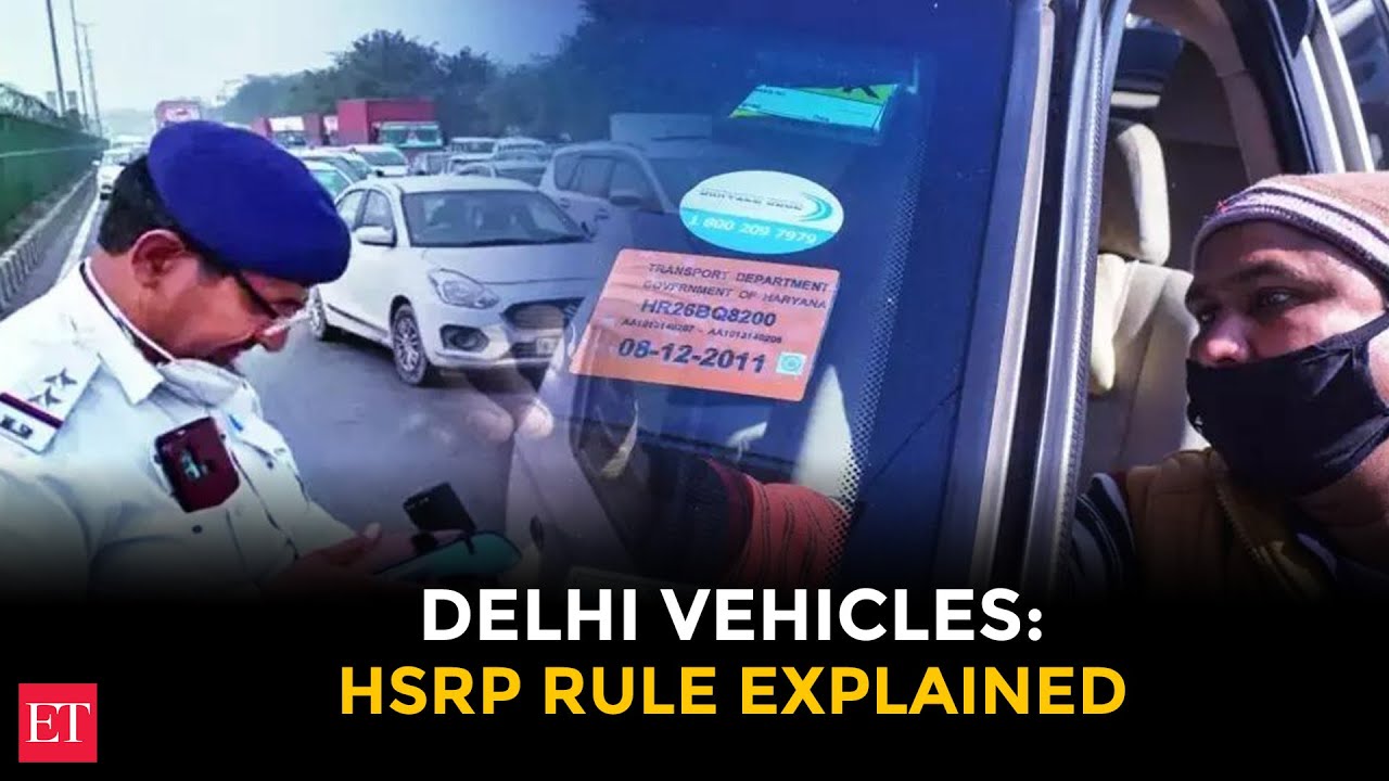 Delhi Vehicle Owners Alert: Colour-coded stickers now mandatory or face ...