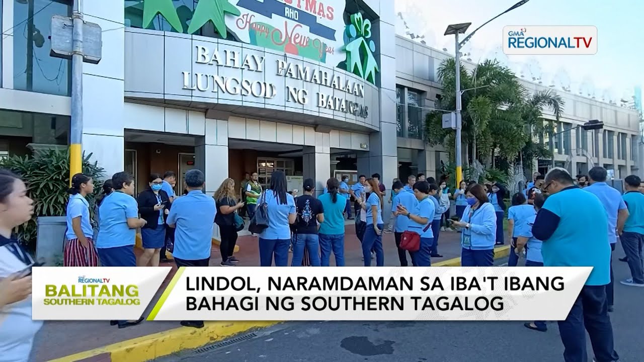 Balitang Southern Tagalog: Magnitude 5.9 na lindol, yumanig sa Lubang ...
