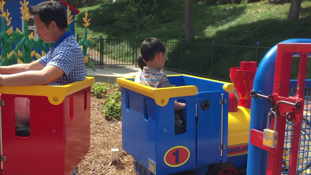Legoland Duplo City Train Ride Youtube