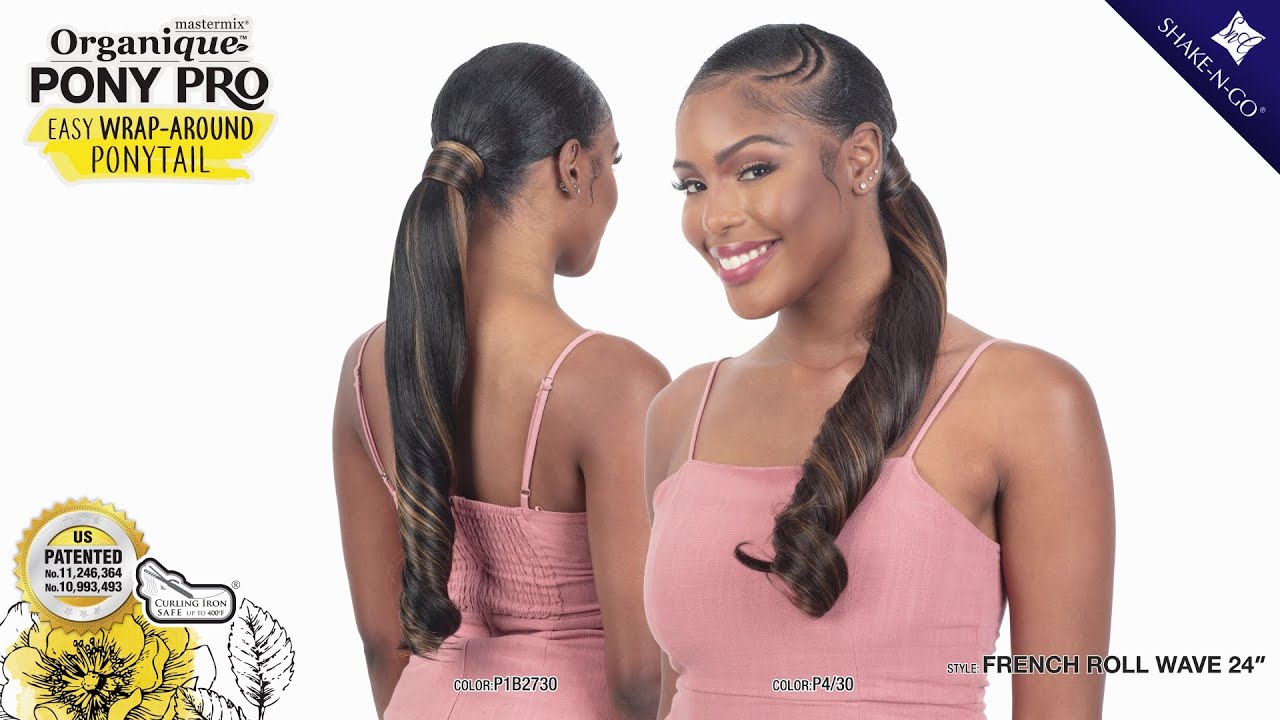 Organique Pony Pro™ - French Roll Wave 24" - YouTube