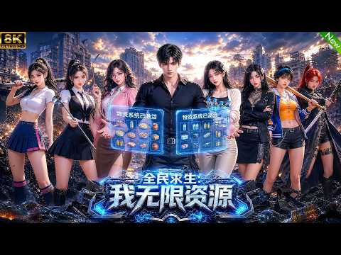 新剧上线！📢全民进入黑雾世界求生，我激活无限资源系统，无限收留幸存者！全程高能，剧情精彩好看！#动漫 #anime