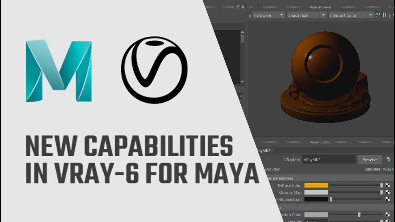 V-Ray 6 for Maya and Basic Lighting and Camera Settings for Maya 2023 ...