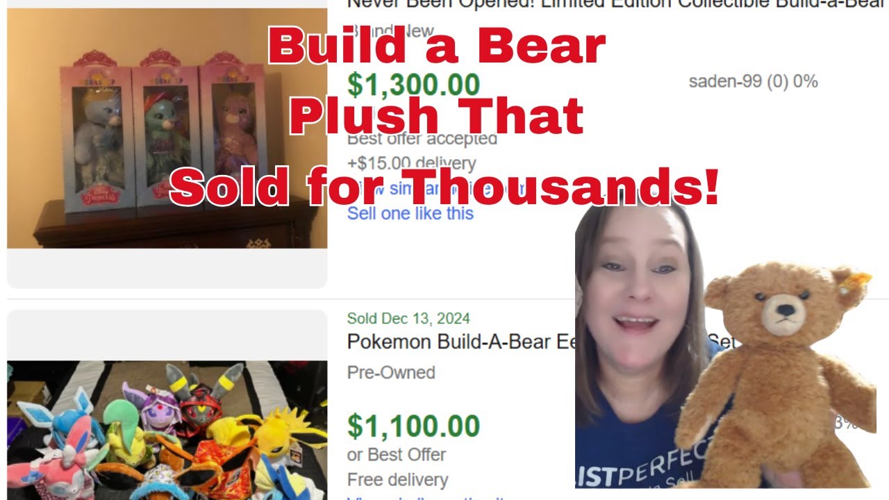 Most Expensive Build a Bear that Sold on eBay | 2024 Top 20 - YouTube