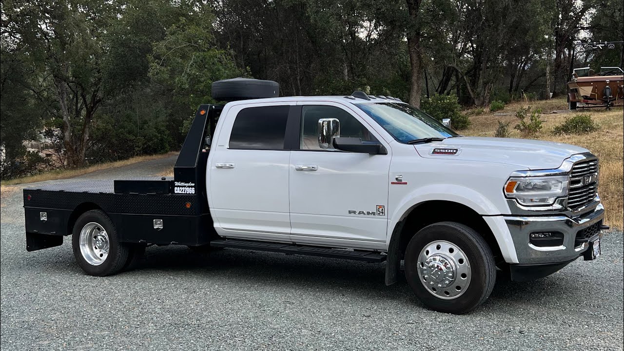 RAM 5500 IS DONE! Built my own custom tool boxes! - YouTube