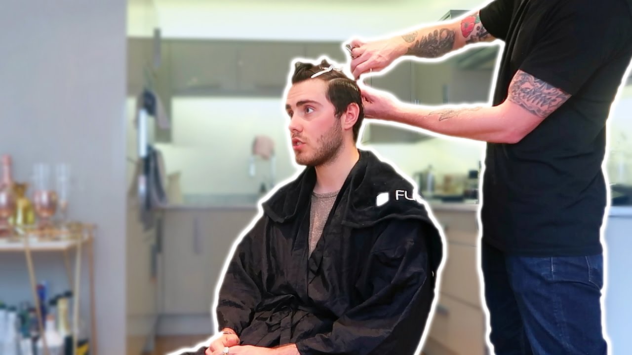 GETTING MY HAIR ALL CHOPPED - YouTube