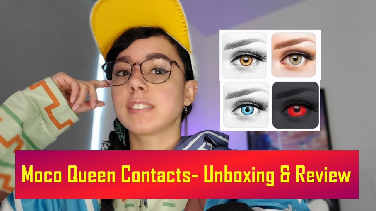 Moco Queen Contact Lenses: My Unboxing & Review! - YouTube
