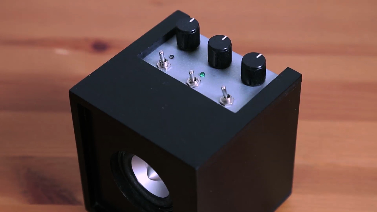 LM386 Portable Audio Amplifier - YouTube