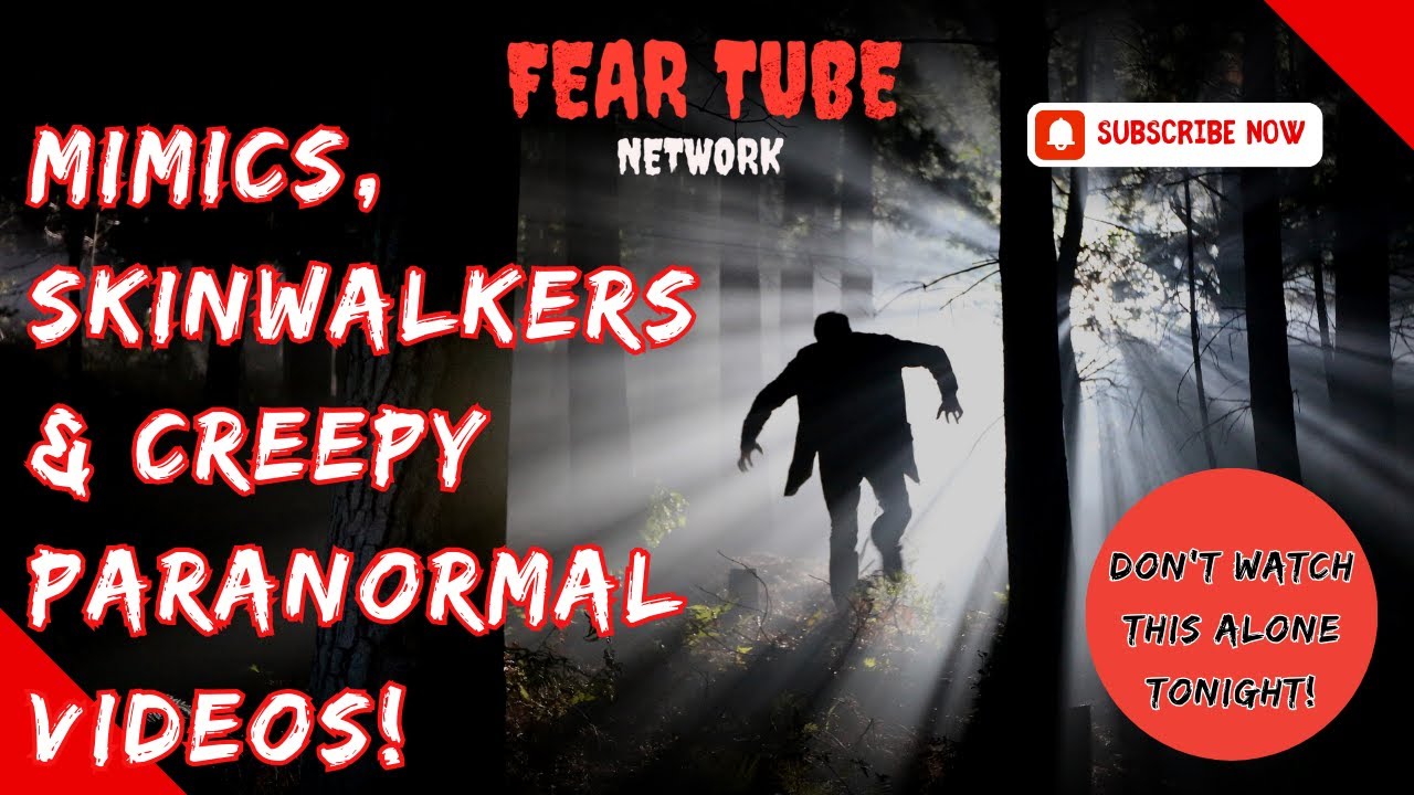 😱 SCARY MIMICS & SKINWALKERS CAPTURED ON VIDEO! 😱 - YouTube