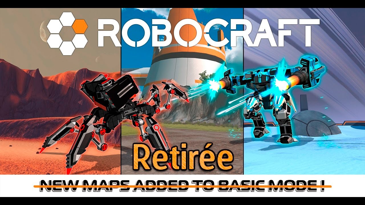 Robocraft Maj-critique: BASIC MODE MAP... REVERTED - YouTube