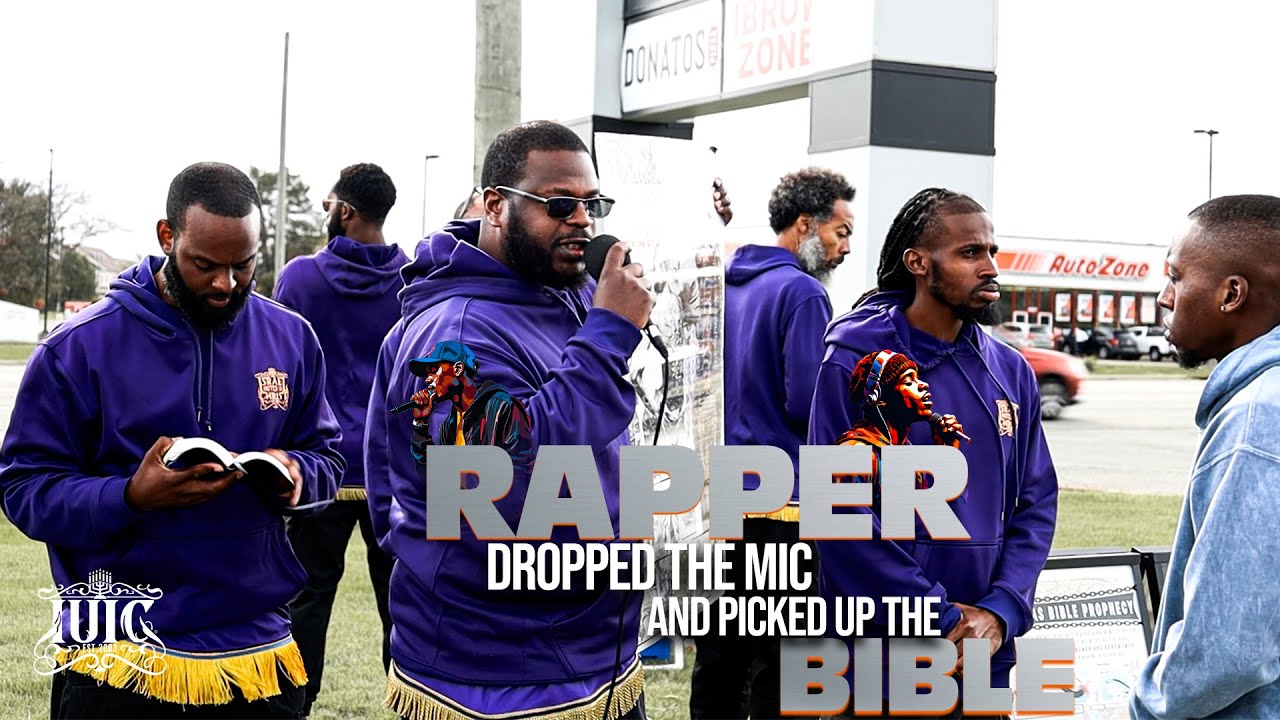 RAPPER DROPPED THE MIC AND PICKED UP THE BIBLE - YouTube