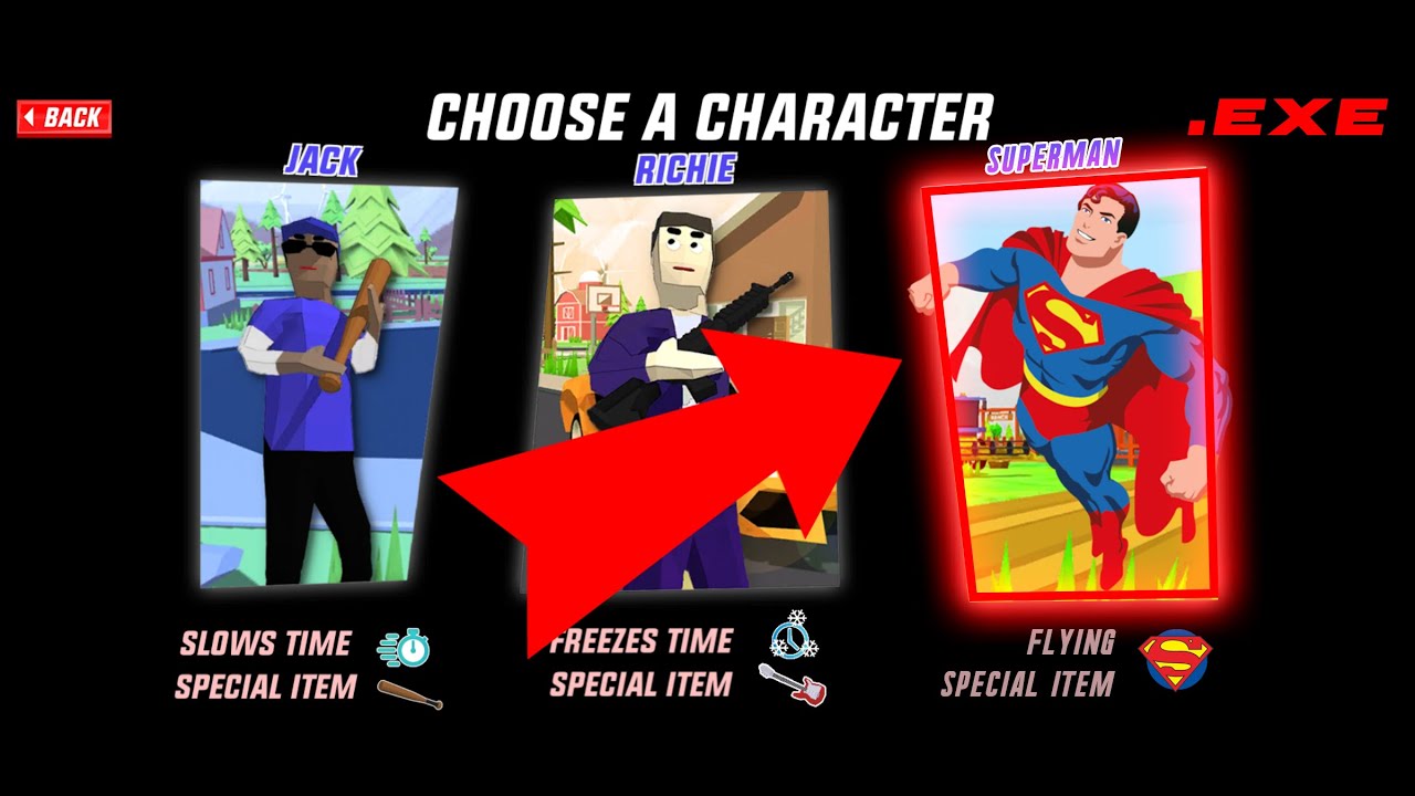SUPERMAN MOD IN DUDE THEFT WARS | BECOME A SUPERMAN CHARACTER | DUDE ...