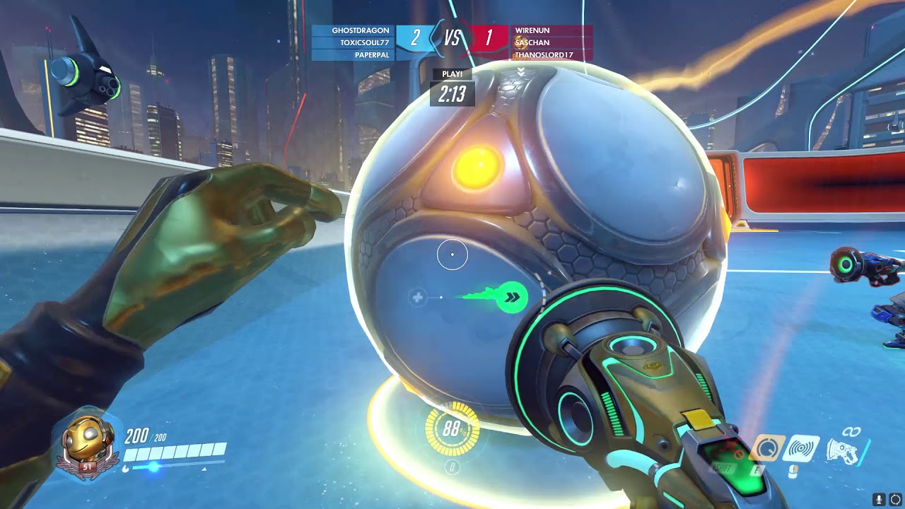 Overwatch Lucio Ball Match - YouTube