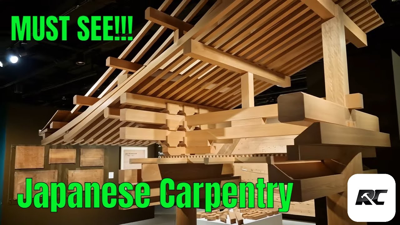 Japanese Carpentry and Joinery in London 2025. My visit to Japan House ...