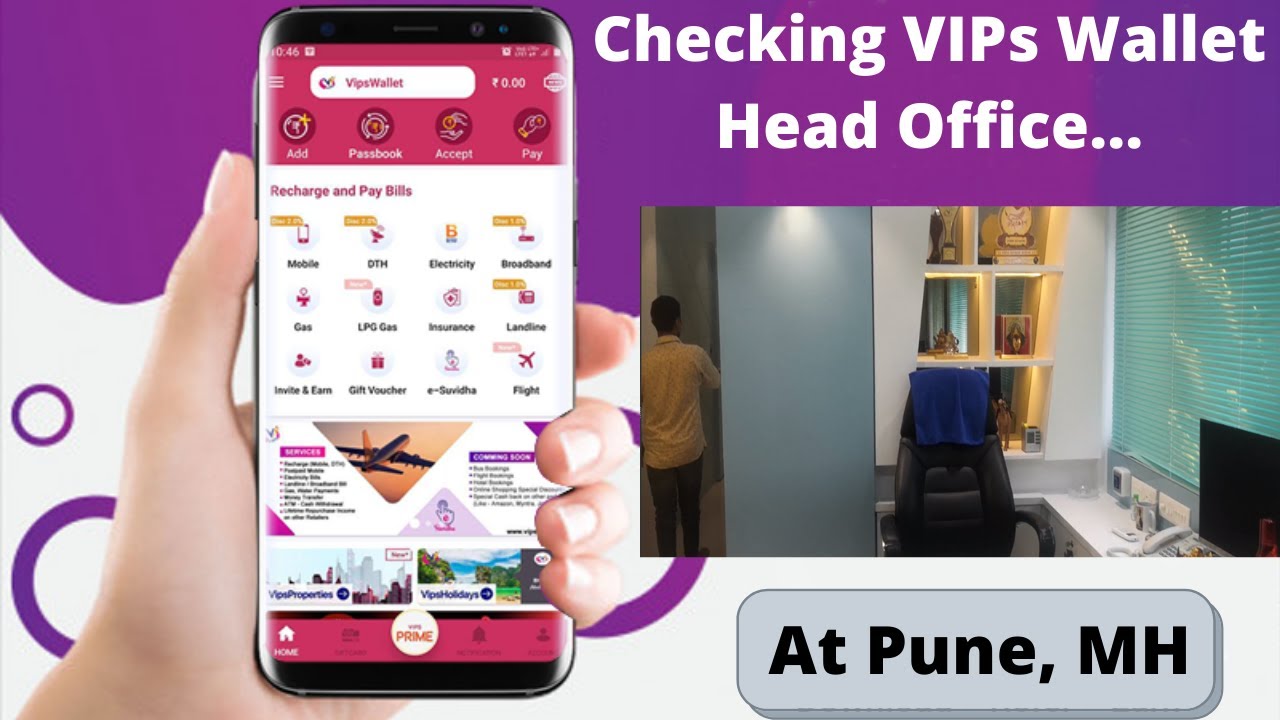 VIPs Wallet Pvt Ltd & VIPs Group of Companies Office Visit at Pune ...