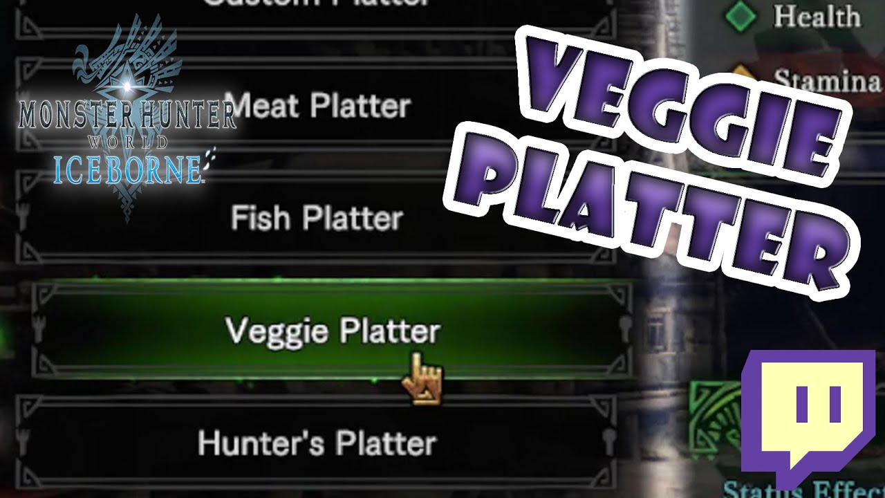 Veggie Platter - Monster Hunter World (Twitch Short Clip) - YouTube