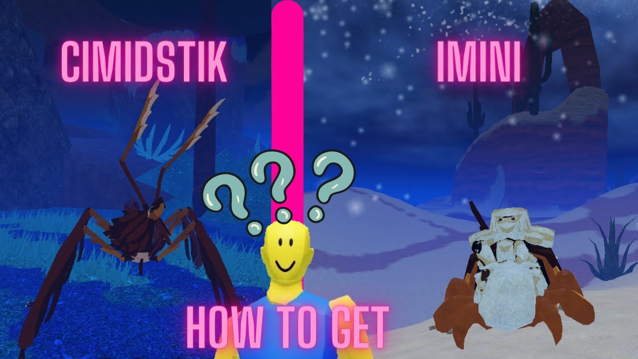 How to get Cimidstik and Imini - in Creatures of Sonaria - YouTube
