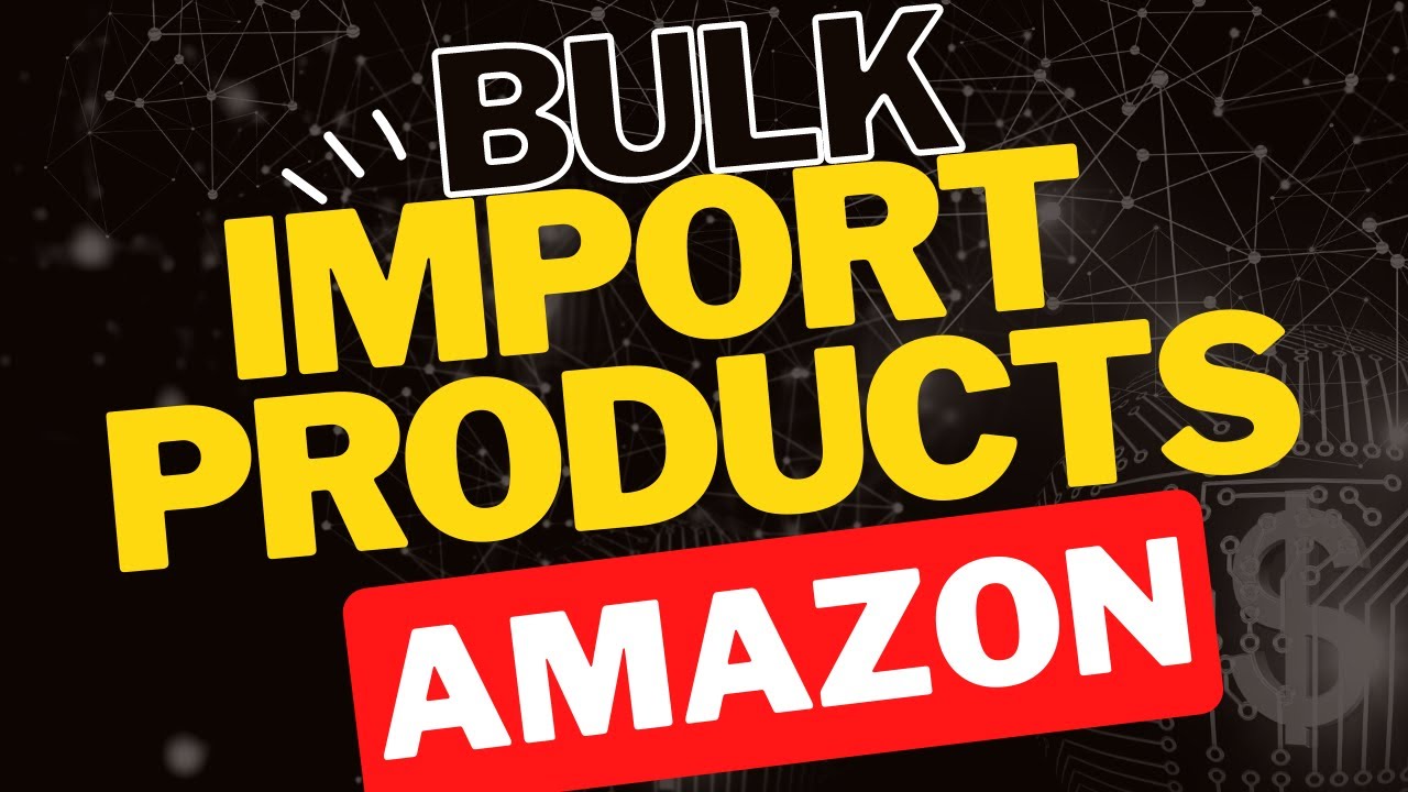 How to add Amazon products in bulk to woocommerce - YouTube