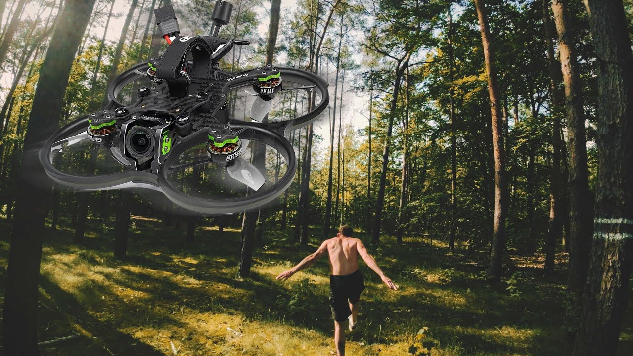 Movision Movements Meets FPV Drone - Cinematic Stunt Scene in a Forrest ...