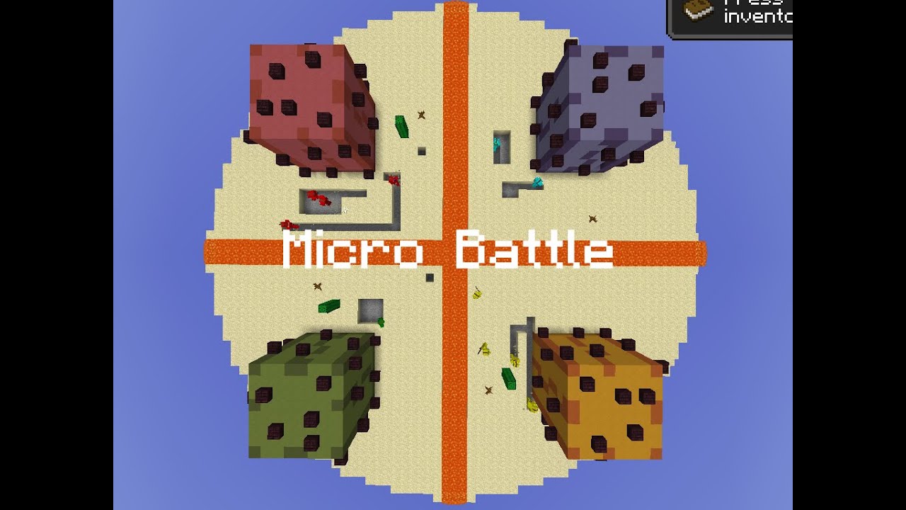 Micro Battle - Minigame (New Mineplex Minigame) - YouTube