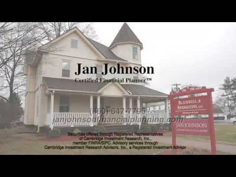 Jan Johnson CFP | Financial Planner in Manchester, CT - YouTube