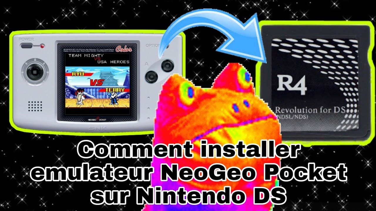 VLOG [72] Comment installer emulateur NGPDS sur Nintendo ds (néo Géo ...