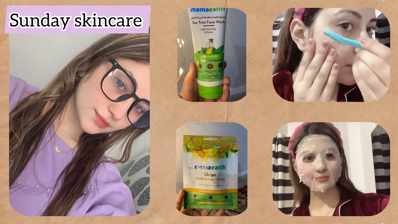 Sunday skincare with me || affordable skincare products || skincare at ...