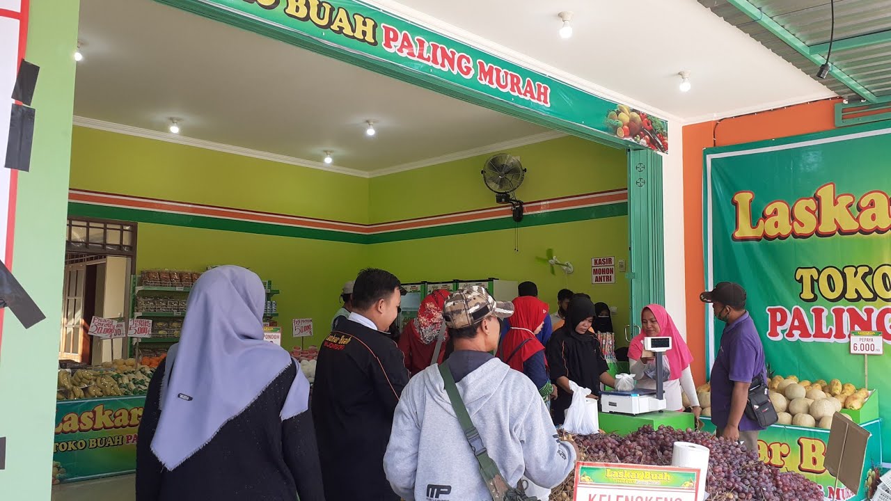 Pembukaan hari pertama laskar buah balun cepu.. rekor teramai - YouTube