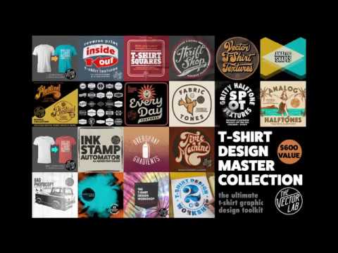 Updates for T-Shirt Design Master Collection 1 - YouTube