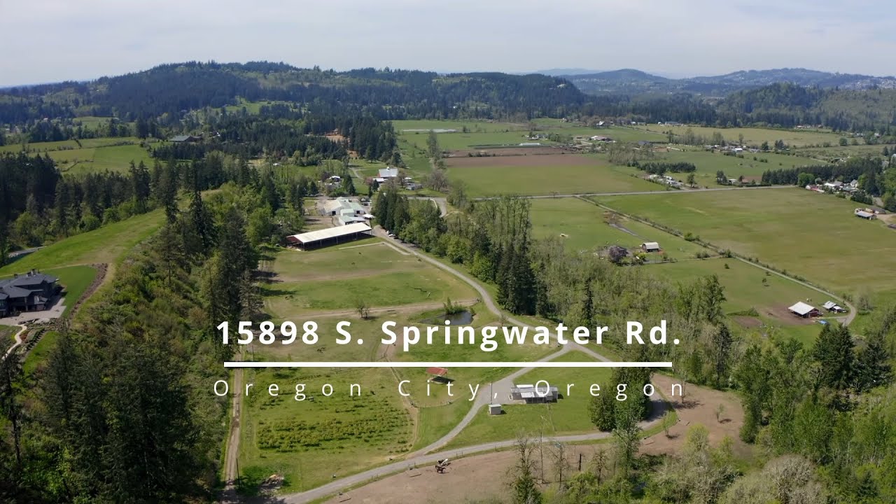 Equestrian Estate on 25+ Acres in Oregon City ~ Video of 15898 S ...