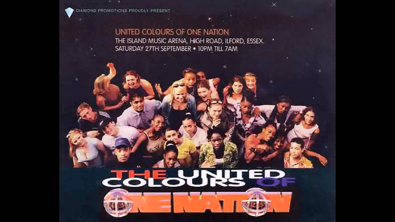 one nation united colours 1997 dj nicky blackmarket.wmv - YouTube