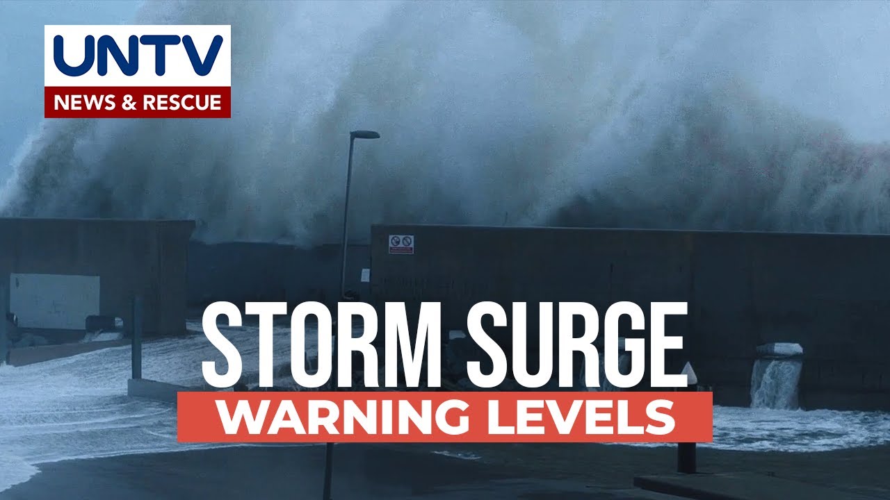 Storm Surge Warning Levels - YouTube