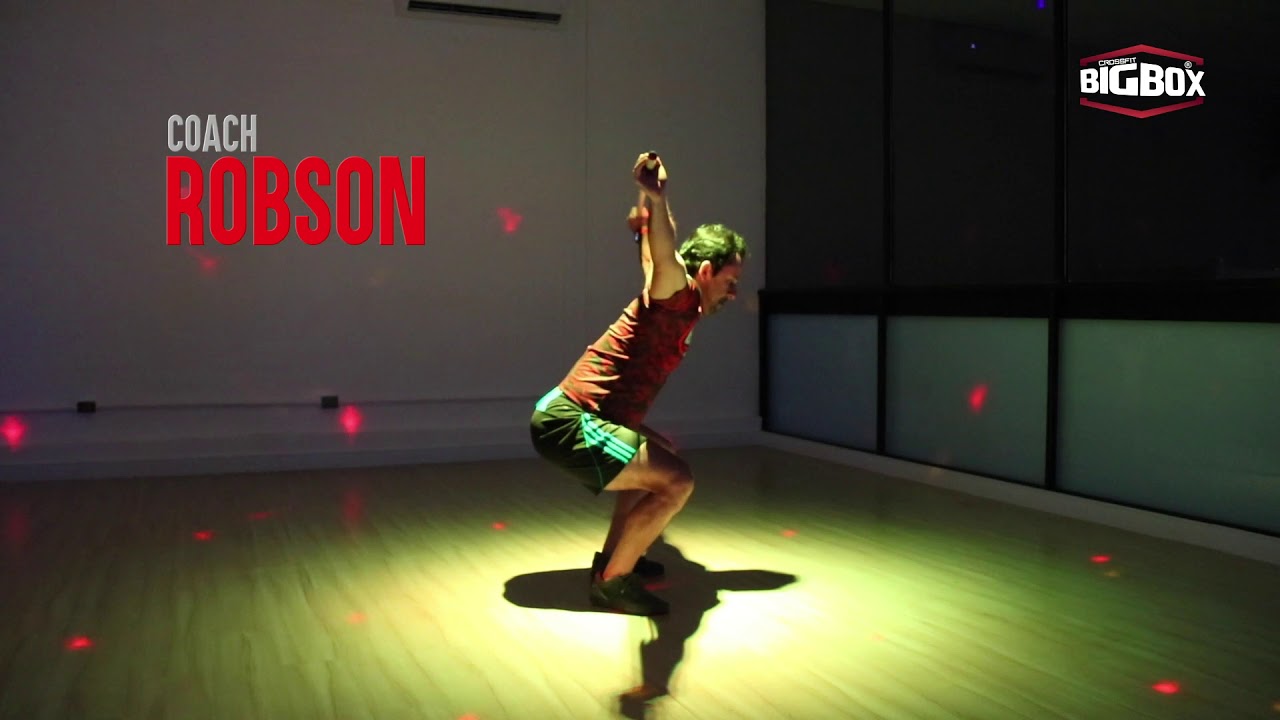 BIG BOX CROSSFIT - COACH ROBSON - SNATCH BALANCE 90º - YouTube