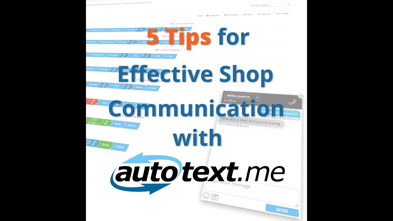 Webinar - 5 Tips for Effective Shop Communication - YouTube