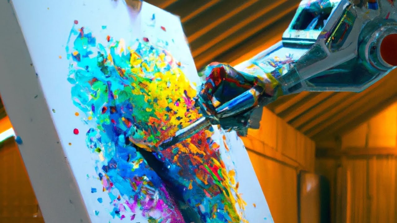 Robot Renaissance: AI in the Art World - YouTube