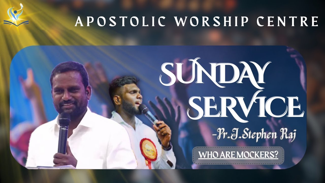 🔴LIVE|| SUNDAY SERVICE ||31/08/2025|| PR.STEPHEN RAJ - YouTube