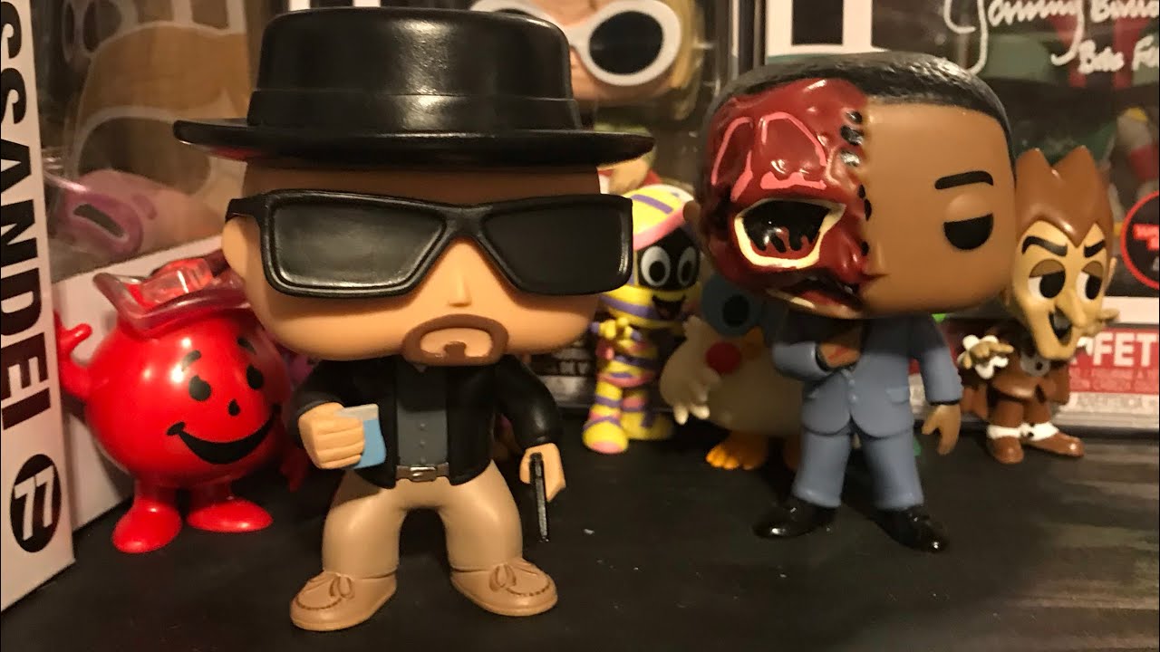 Breaking Bad Gus Fring Face Off & Heisenberg Funko Pop Out the Box ...