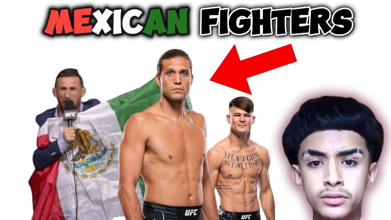 The MOST MEXICAN UFC Fighters.... - YouTube