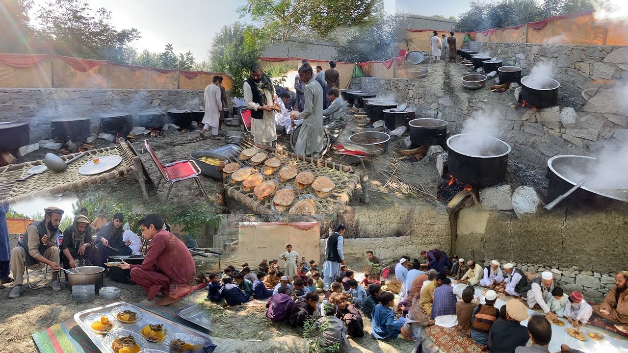 Biggest Traditional Wedding Ceremony in Afghanistan | Kabuli pulao ...