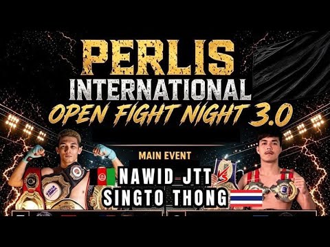 Full fight, Muay Thai, Nawid JTT, Afghanistan VS Singto Thong, Thailand 